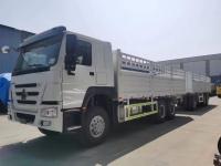 China Sinotruck Howo Fence Cargo Truck Side Wall Cargo Lorry Transportation Truck 6X4 Heavy Duty 380hp Stake for sale