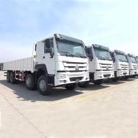 China 300-400L Fuel Tank Capacity Fence Truck Cargo Carriers  8x4 For Customer Requirements for sale