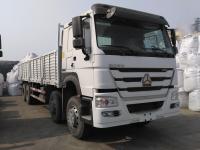 China 300-400L Fuel Tank Capacity Fence Truck Cargo Carriers  8x4 For Customer Requirements for sale
