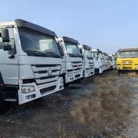 China Used Cargo Trucks With Euro4 Emission New Sino Truck Howo 6x4 16ton 20ton 25ton 30ton Fence Cargo Truck For Cattle Lives for sale