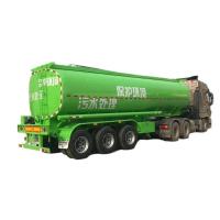 China New Or Used 3axle 42cbm 45cbm Oil Tanker Trailer Fuel Tank Semi Trailer for sale