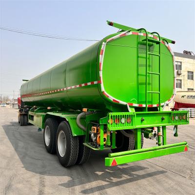 China New Or Used 3axle 42cbm 45cbm Oil Tanker Trailer Fuel Tank Semi Trailer for sale