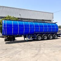China 3 Axles 40000 42000 45000 50000 60000 Liters Fuel Tank Truck Trailer Petrol Gasoline Diesel Oil Tank Fuel Tanker for sale