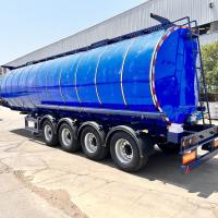 China 3 Axles 40000 42000 45000 50000 60000 Liters Fuel Tank Truck Trailer Petrol Gasoline Diesel Oil Tank Fuel Tanker for sale