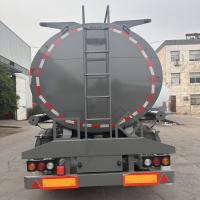 China Rear Tipping Self Dumping Integrated Tank Semi Trailer Liquid Transportation Tank Truck, Oil Tank Truck for sale