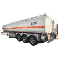 China Ordinary Liquid Transportation Semi Trailer Refueling Trucks Large Oil Tank Trucks Liquefied Natural Gas Transportation for sale