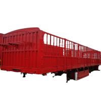 China 9500mm-13000mm Length*2500mm*2800mm Fence Semi Trailer With Mechanical Suspension for sale