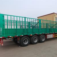 China 30 Tons Fence Semi Trailer LED Light 24V Kin Pin 2