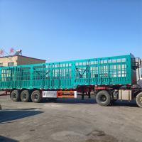 China 30 Tons Fence Semi Trailer LED Light 24V Kin Pin 2