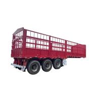 China 28 Ton Fence Semi Trailer For Vegetable And Cargo Transportation for sale