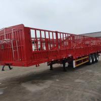 China Multi Purpose Fence Guard Semi Trailer For Coal And Vegetable Transport for sale
