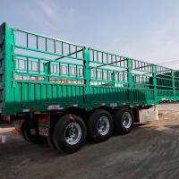 China Multi Purpose Fence Guard Semi Trailer For Coal And Vegetable Transport for sale