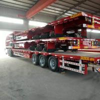 China 30-60 Tons Loading Capacity Flatbed Semi Trailer For Versatile Transportation Needs for sale