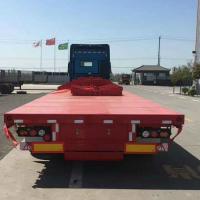 China 30-60 Tons Loading Capacity Flatbed Semi Trailer For Versatile Transportation Needs for sale