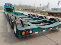 China Secure And Durable ABS Brake Skeleton Container Semi Trailer With 4/12 Twist Locks for sale