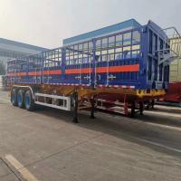 China JOST Landing Gear Skeleton Container Semi Trailer With 4/6/8 Sets T30/30 Chamber for sale