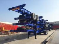 China Versatile Reefer Skeleton Carrier Trailer With WABCO Brake System And Air Suspension for sale