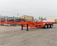 China Versatile Reefer Skeleton Carrier Trailer With WABCO Brake System And Air Suspension for sale