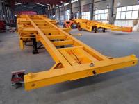 China Versatile Reefer Skeleton Carrier Trailer With WABCO Brake System And Air Suspension for sale