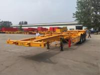 China Versatile Reefer Skeleton Carrier Trailer With WABCO Brake System And Air Suspension for sale