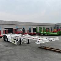 China Container Transportation Skeleton Heavy Trailer With ABS Brake 11R22.5 Tire for sale