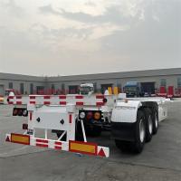 China Container Transportation Skeleton Heavy Trailer With ABS Brake 11R22.5 Tire for sale