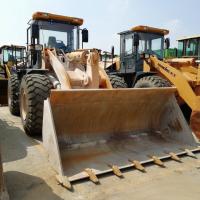 China Front Loader Moving Type Used Wheel Loaders With 3.2m Bucket Width for sale