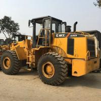 China Front Loader Moving Type Used Wheel Loaders With 3.2m Bucket Width for sale
