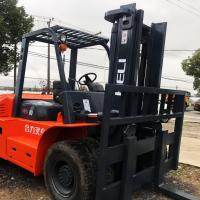 China Customizable Heli Forklift 42 Inch Fork Length Quad Mast Type for sale