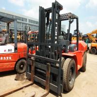 China Automatic Transmission Used Forklifts 28 X 9 - 15 - 12PR Front Tires Customizable Color for sale