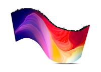 China CE FCC Led Flex Screen APEXLS Flexible Led Panel Video Screen for sale