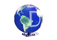 China Huge Dia 17m Sphere LED Display Pixel Pitch 4mm Spherical Display Screen for sale