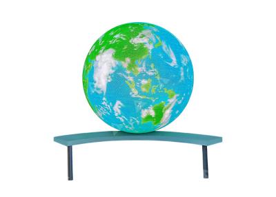 China APEXLS P4mm Spherical Projection Screen Diameter 2.2m Display Sphere for sale