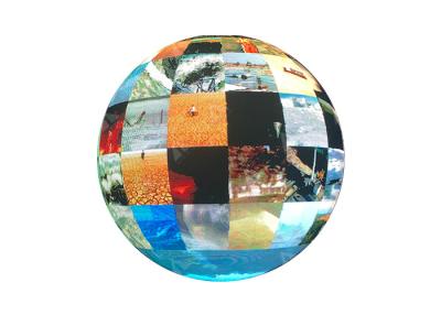 China HD P2.5mm Dia 2m Sphere Led Screen SMD1515 Indoor Advertising for sale