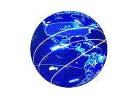 China APEXLS P4mm Spherical Projection Screen Diameter 2.2m Display Sphere for sale