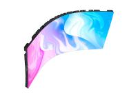 China Cylindrical Flexible LED Display PH4 Front Change SMD Video Wall for sale