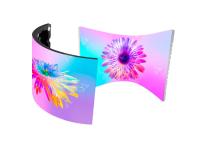 China 1000 Nits PH1.5 Flexible LED Display 160x80 Bendable LED Screen for sale