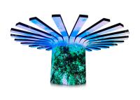 China SMD1010 P1.2 Flexible Led Display Screen 240x120 Thin Flexible Led Screen for sale