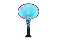 China Flexible Soft Life Tree Creative LED Display Screen P4  High Resolution for sale