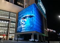 China 90 Degree 3D Led Billboard Creative LED Display Screen Ph8mm Wall Mounted for sale
