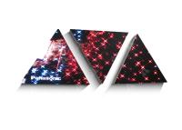 China Creative Triangle LED Display P6 Full Color LED Display Customized Cabinet for sale