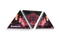 China Creative Triangle LED Display P6 Full Color LED Display Customized Cabinet for sale
