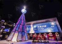 China APEXLS 6mm Led Screen Christmas Tree Soft Flexible Irregular Led Screen for sale