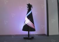China APEXLS 6mm Led Screen Christmas Tree Soft Flexible Irregular Led Screen for sale
