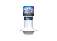 China OEM IP43 P2 P2.5 Cylindrical Led Display Advertising 1R1G1B Pixel for sale