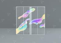 China P7.81 P10.41 LED Transparent Screen Outdoor Advertising Billboard Front / Back Access for sale