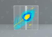 China SMD1921 Transparent LED Display Screen See Through Led Display Supper Slim for sale