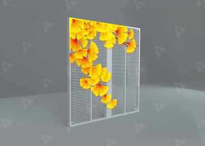China P3.91 P7.81 LED Screen Transparent 1R1G1B Led See Through Screen for sale