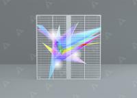 China Outdoor Transparent Led Screen See Thru Led Display 1R1G1B 2R2G2B for sale