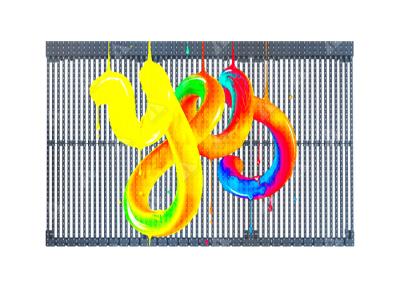 China Full Color P33 Curtain Led Screen Outdoor Fixed Led Video Curtain Screen for sale